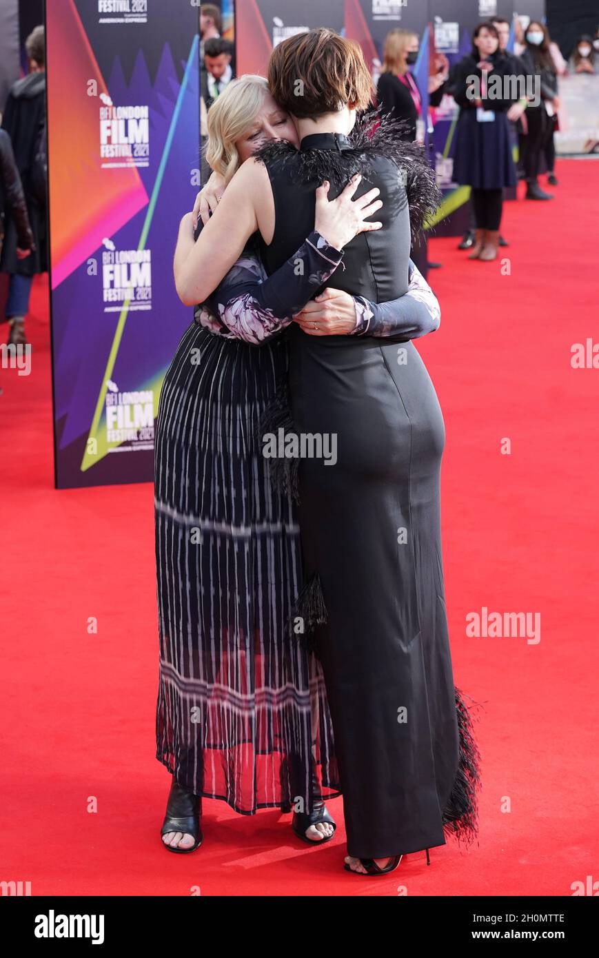 Marina Cassidy and Jessie Buckley arrive for the UK premiere of 'The ...