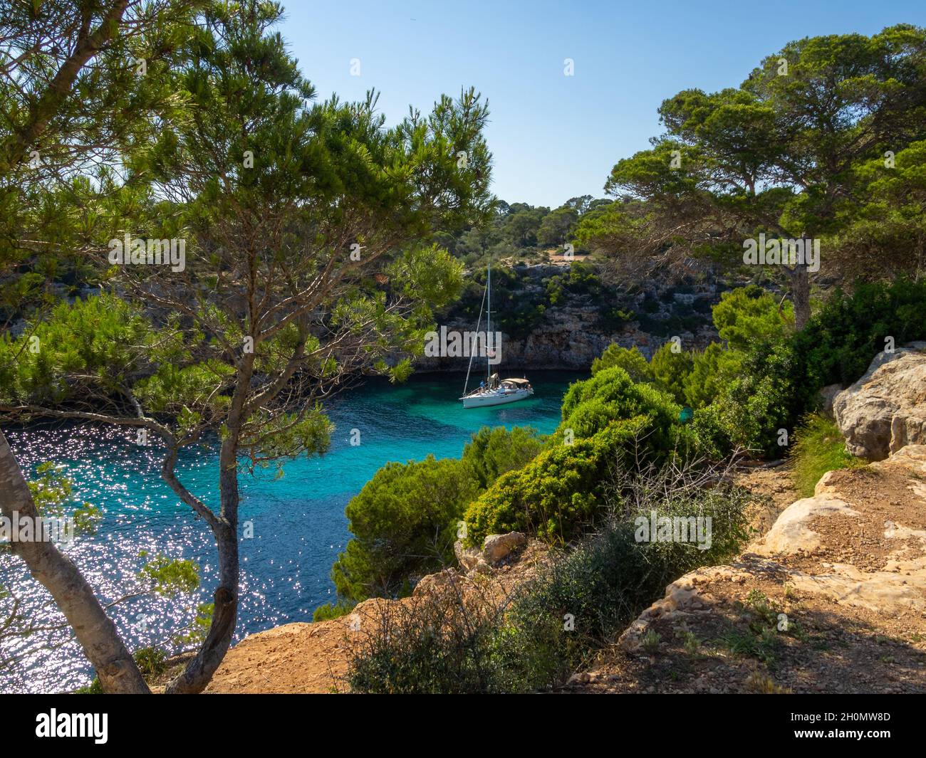 Maiorca beach cala hi-res stock photography and images - Alamy