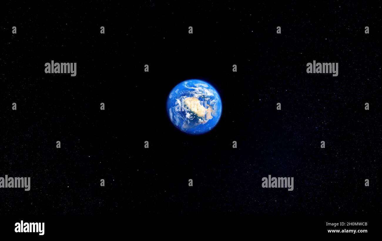 Abstract Animation Of Digital Earth Globe Rotating With Digital Data Globe Loop And Data Network