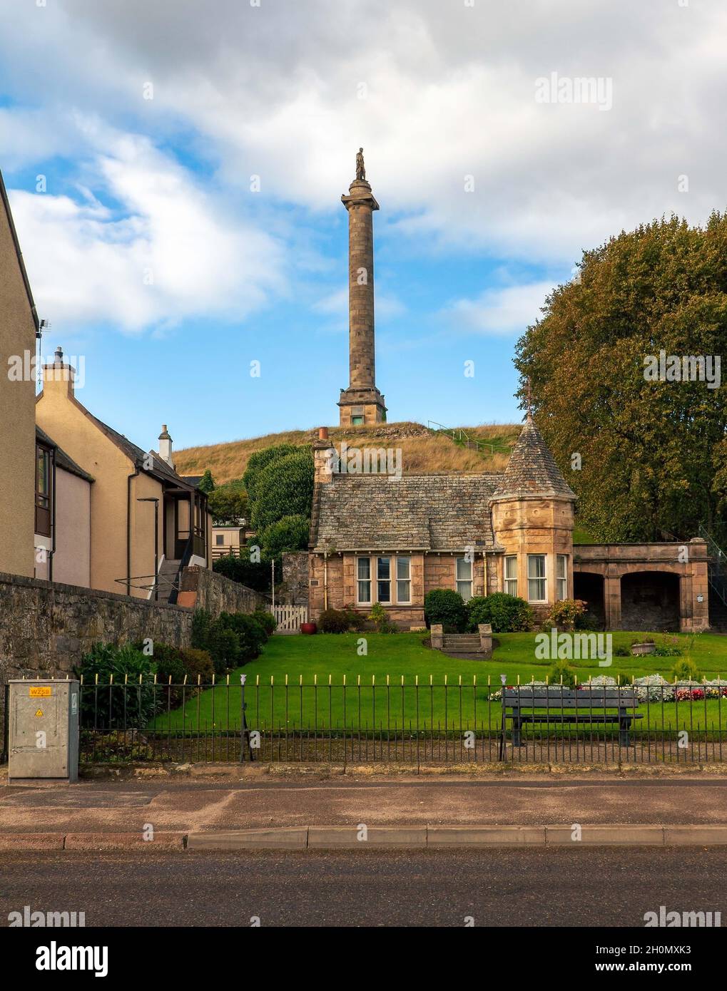 Lady Hill, Duke Of Gordon Monument in Elgin, Morayshire, Scotland, UK ...