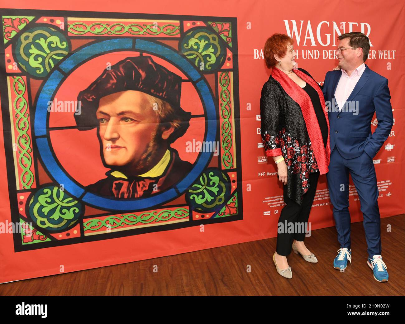Munich, Germany. 13th Oct, 2021. The British opera singer Catherine ...