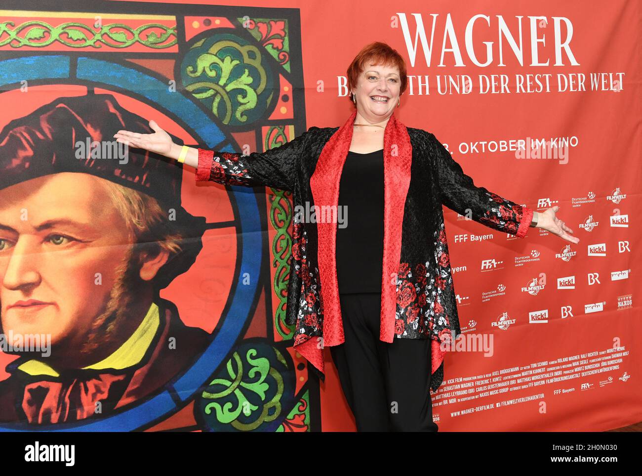 Munich, Germany. 13th Oct, 2021. The British opera singer Catherine ...