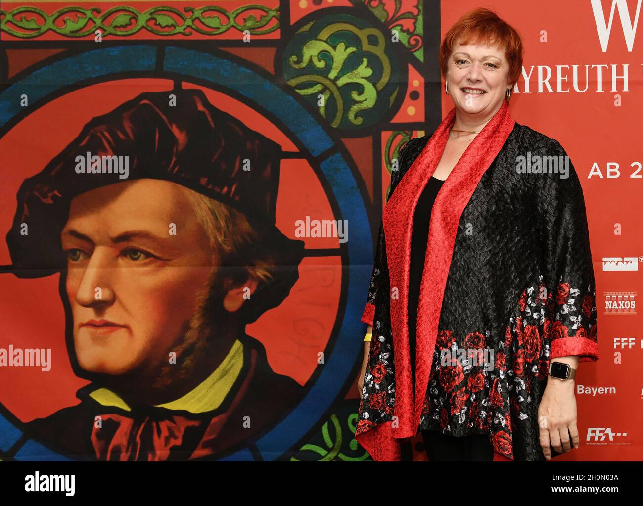 Munich, Germany. 13th Oct, 2021. The British opera singer Catherine ...