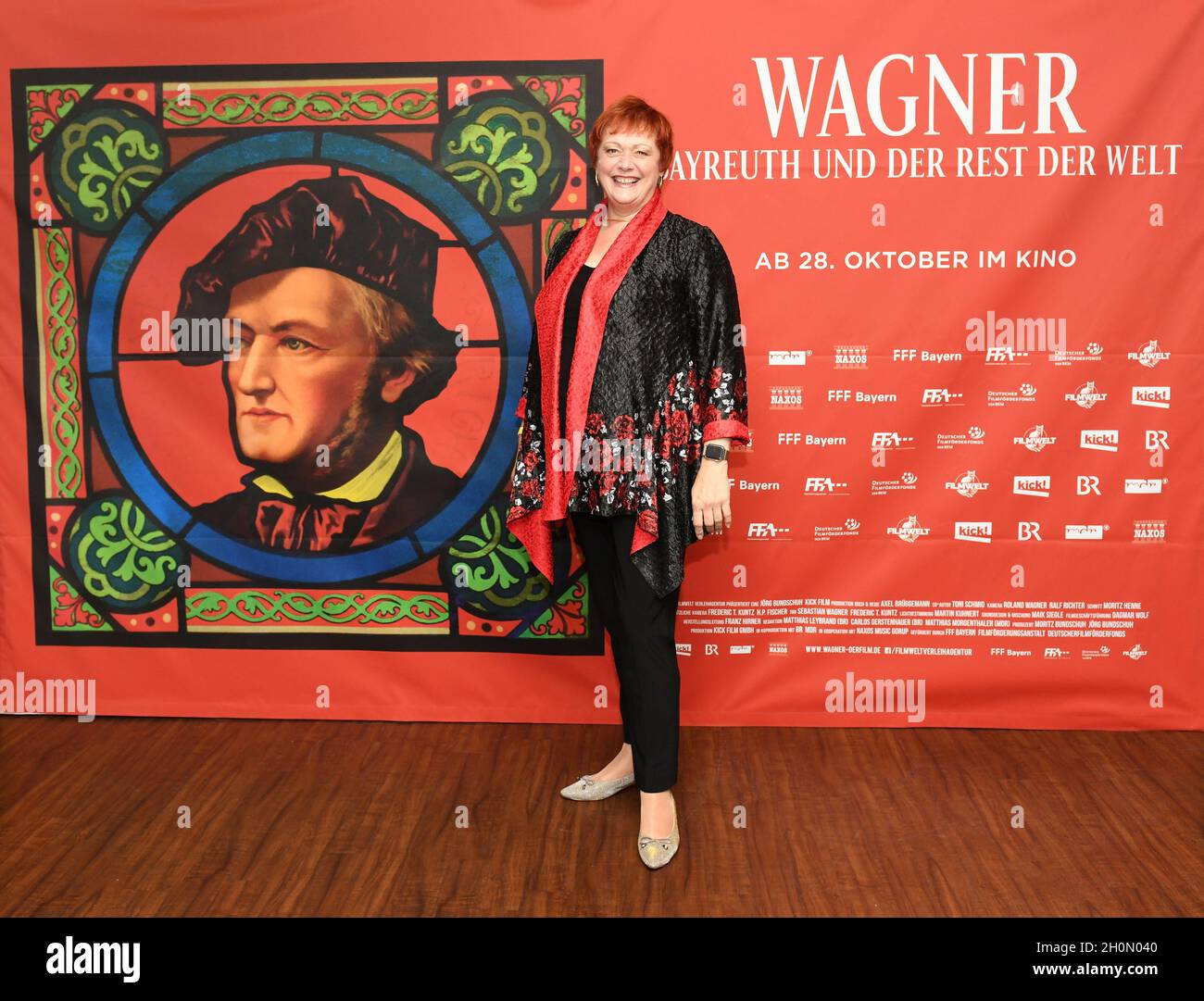 Munich, Germany. 13th Oct, 2021. The British opera singer Catherine ...