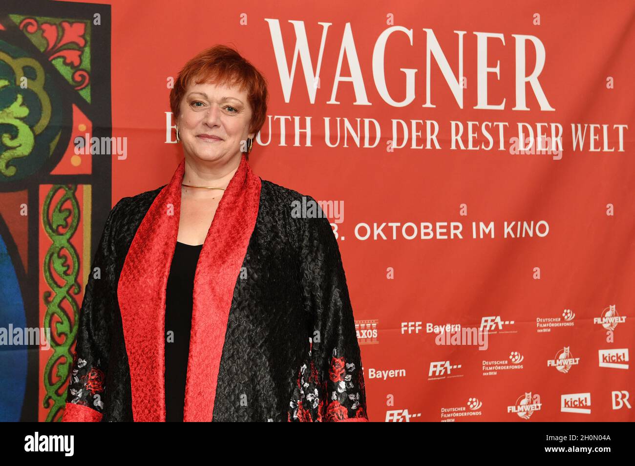 Munich, Germany. 13th Oct, 2021. The British opera singer Catherine ...