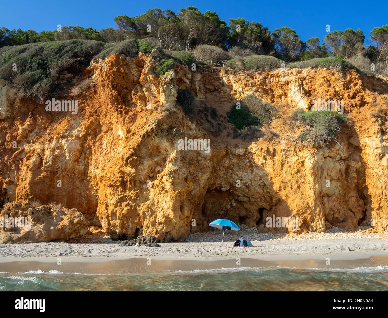 Binigaus beach, Menorca Stock Photo - Alamy