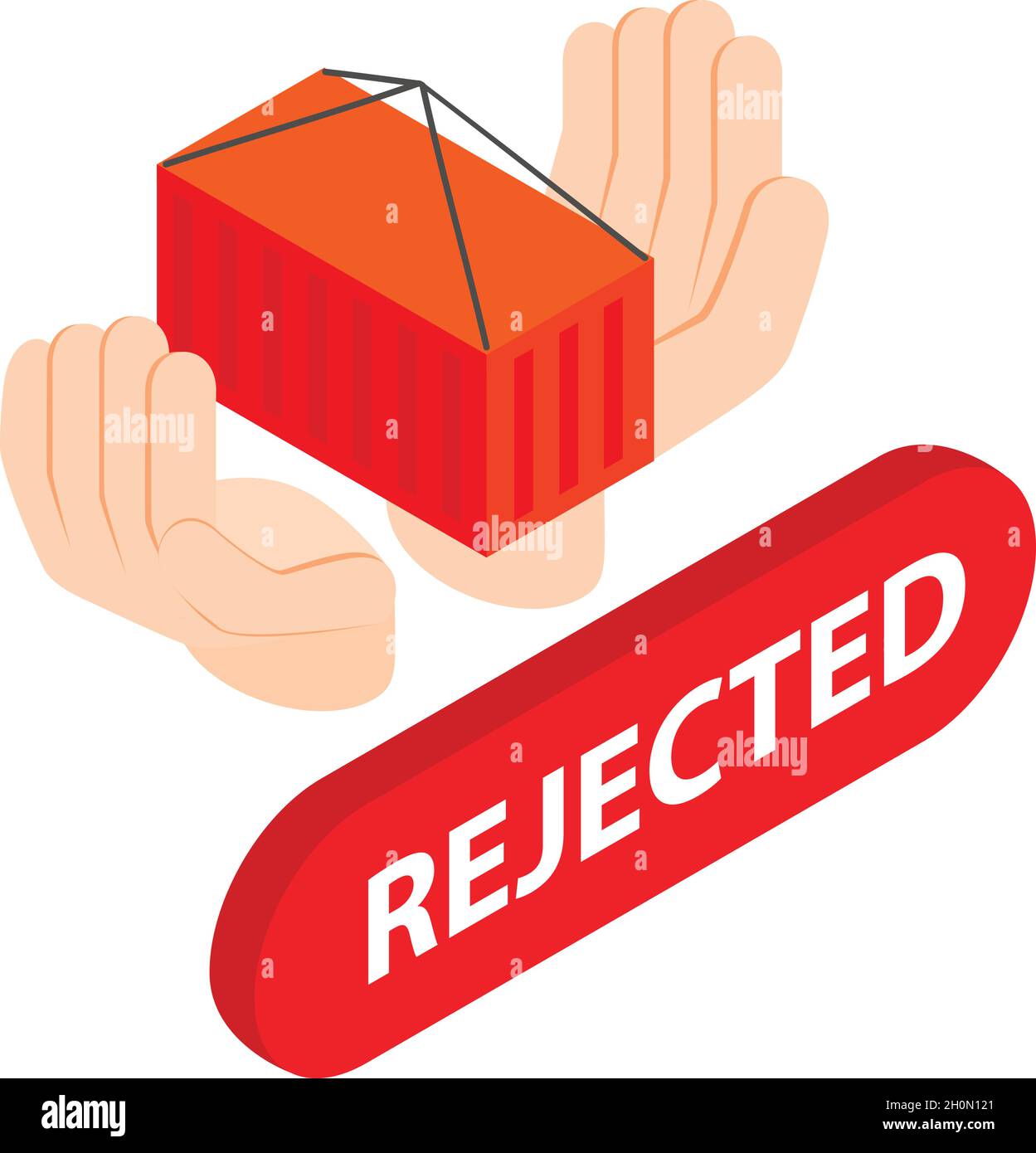 Cargo rejected Cut Out Stock Images & Pictures - Alamy