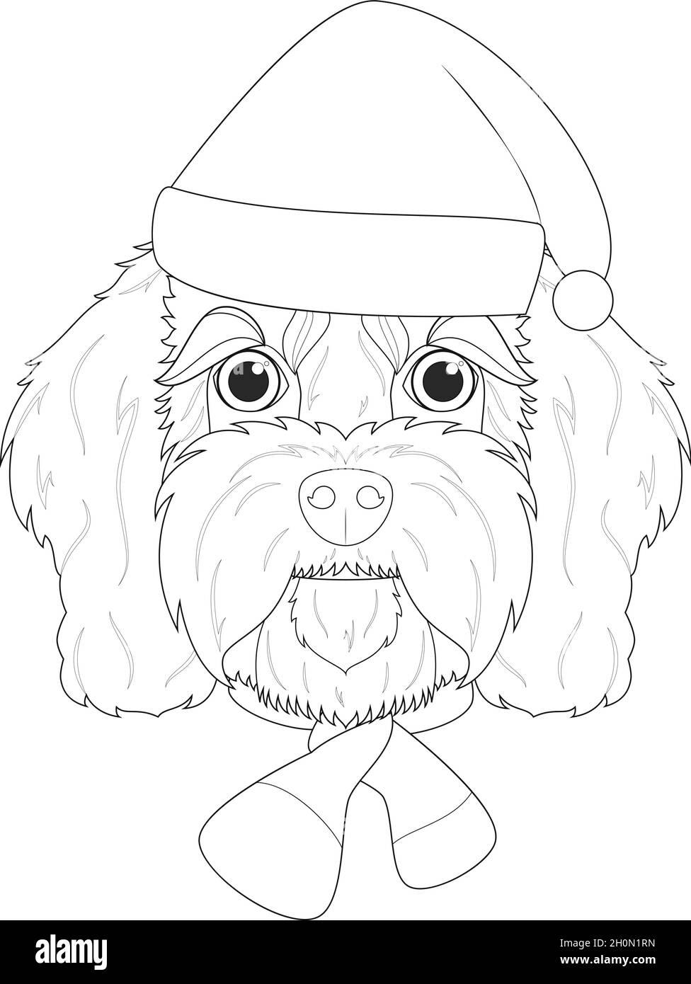 Cavoodle drawing Stock Vector Images - Alamy