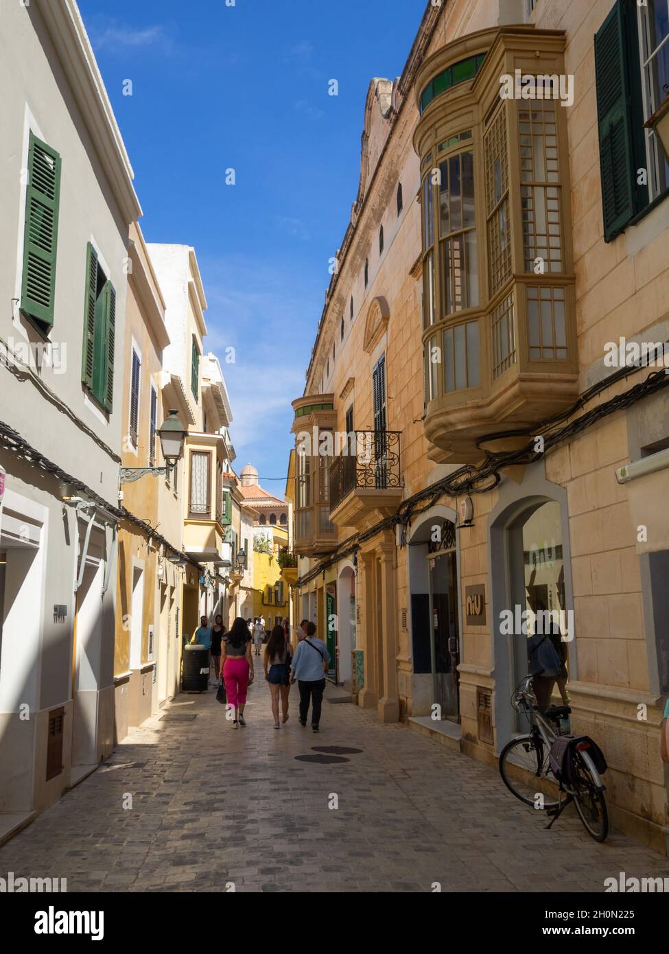 Street menorca urban hi-res stock photography and images - Alamy
