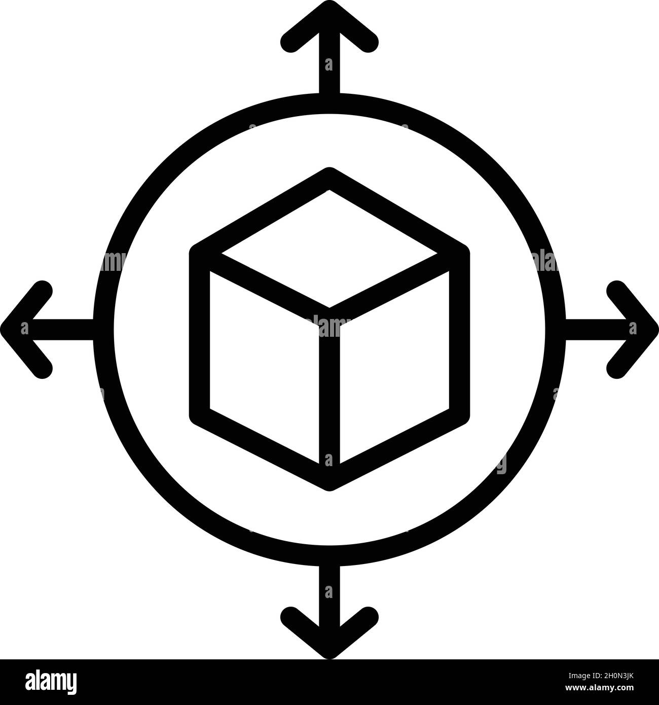 3d Cube Icon Png