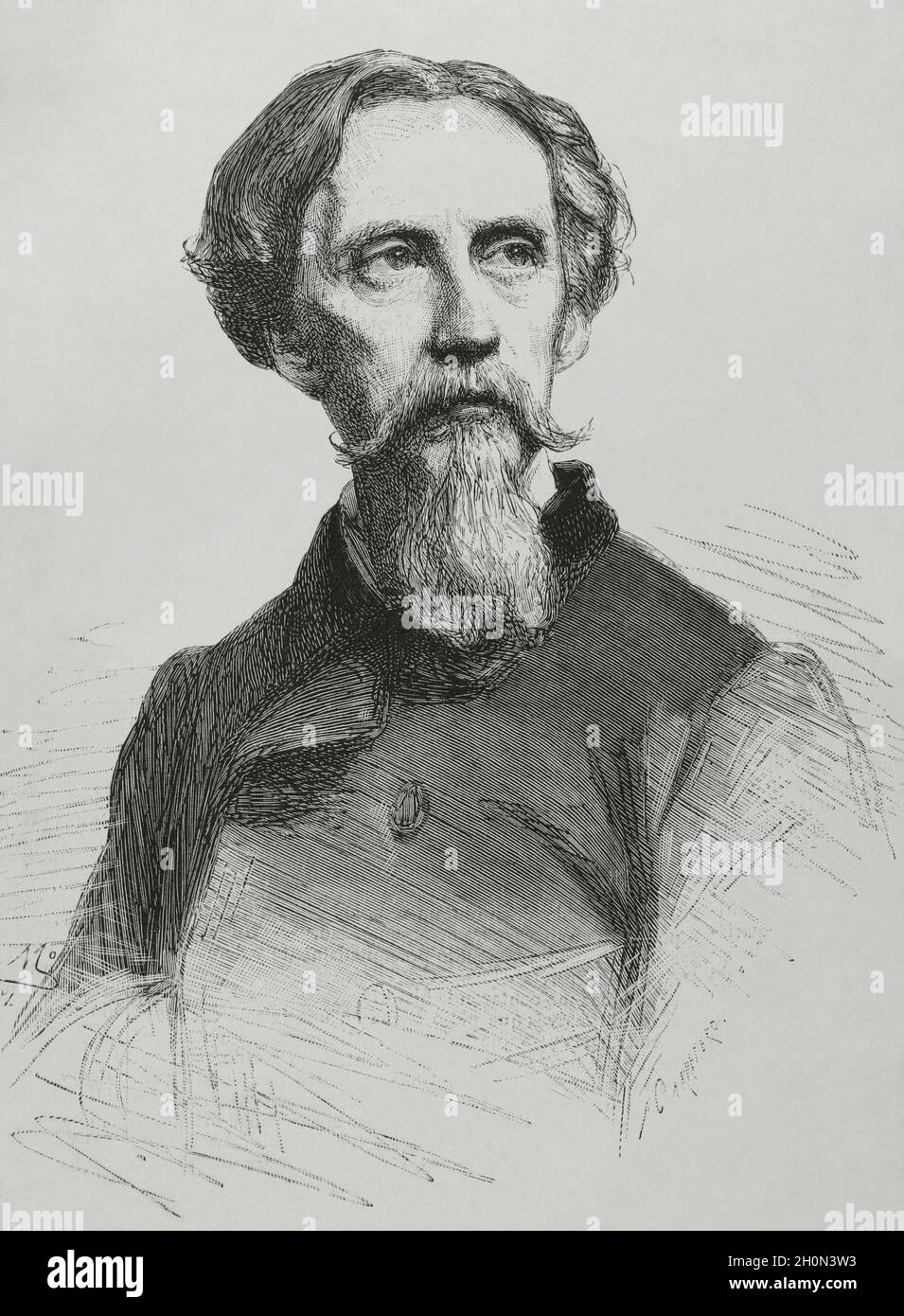 Romanticism movement member royal academy history hi-res stock ...