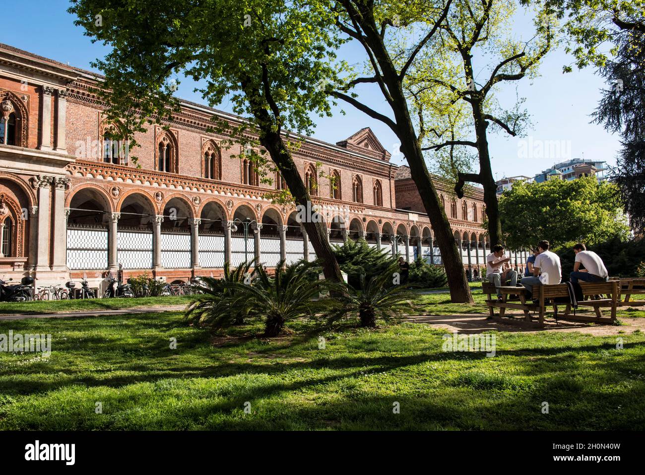 ITALY. LOMBARDY. MILAN. THE UNIVERSITY OF MILAN (FORMER HOSPITAL OF THE ...