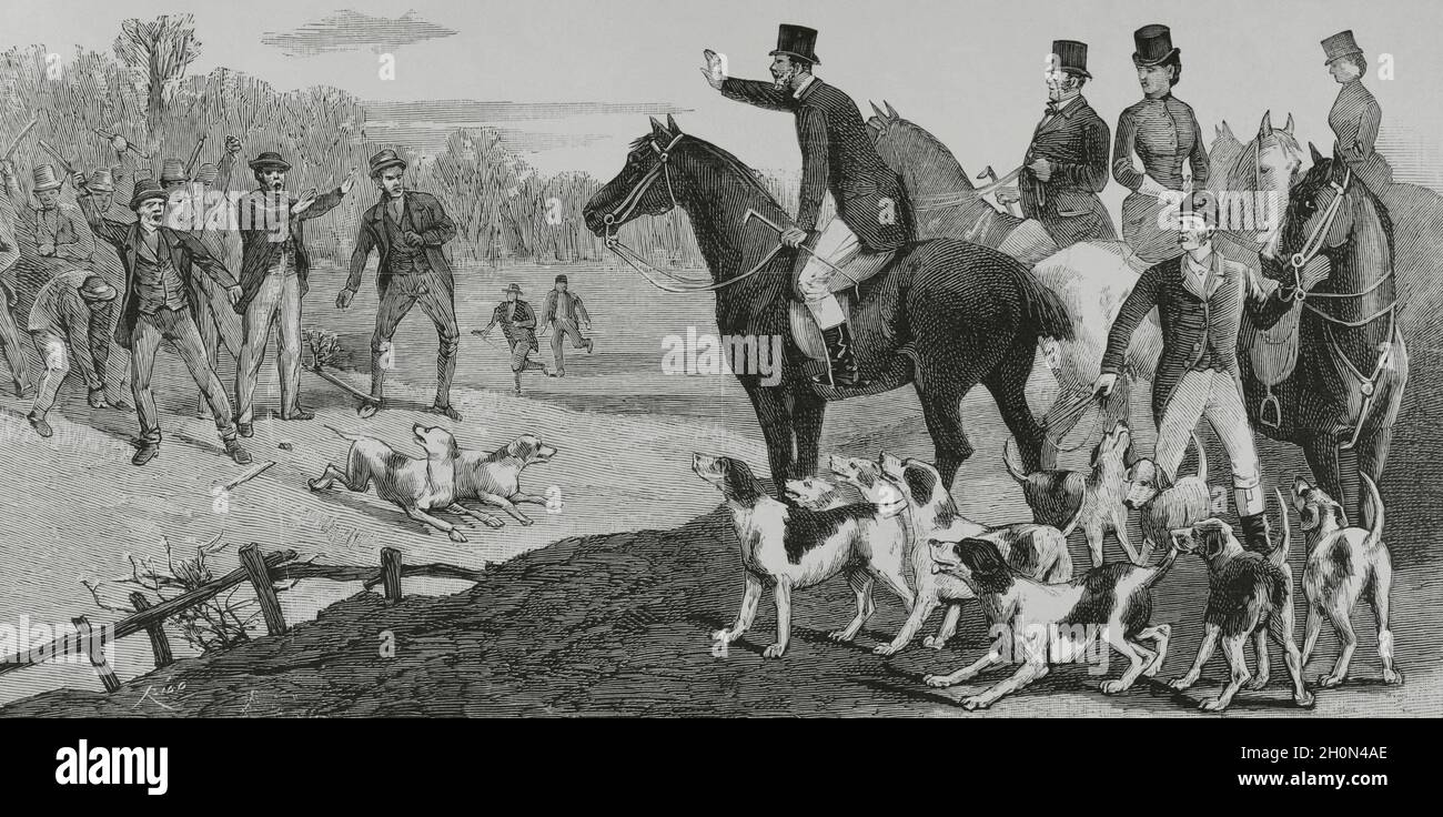 Ireland. Agricultural agitation. The Earl of Huntingdon, who had ...