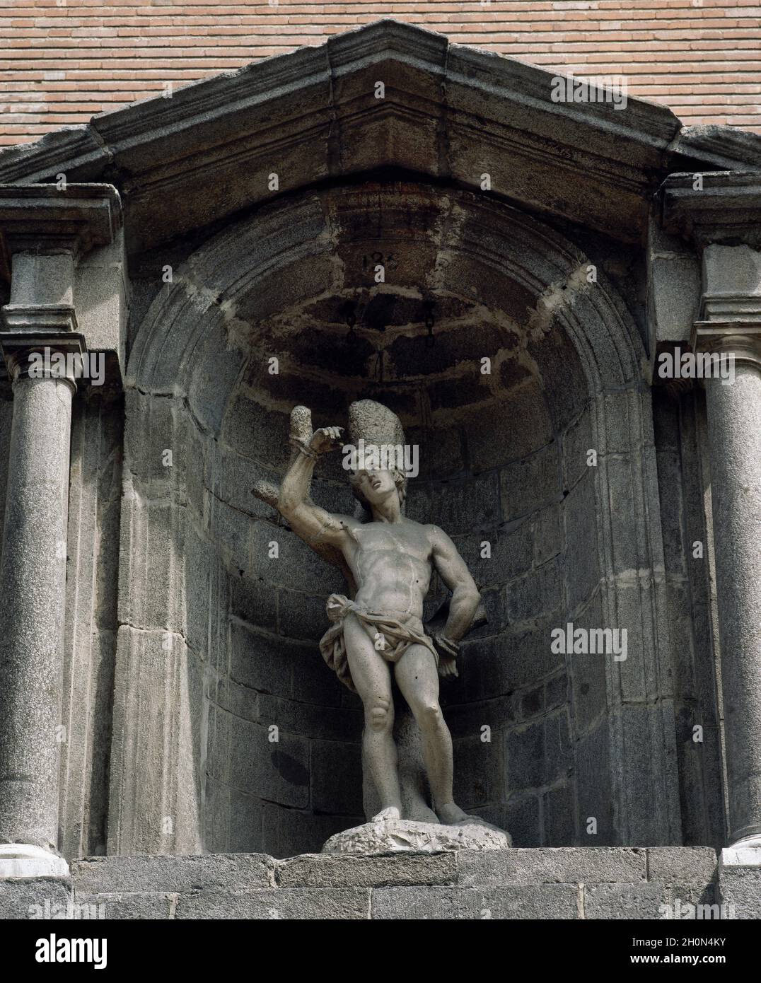 Saint Sebastian (c. 256-288 AD). Early Christian saint and martyr ...