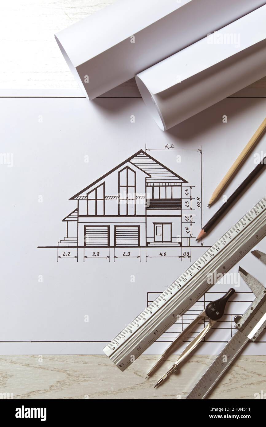 House Construction Blueprints
