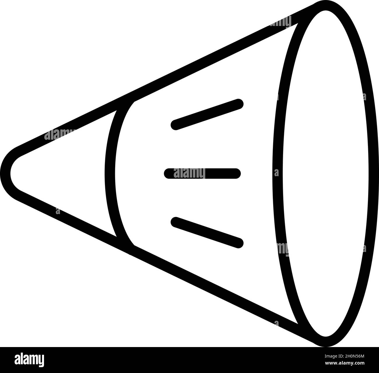 Visual sensory icon outline vector. Cognitive perception. Health ...