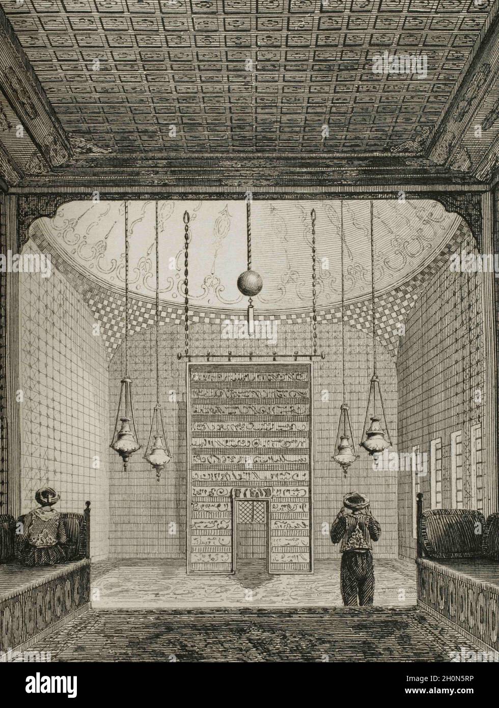 Ottoman Empire. Turkey. Constantinople (today Istanbul). Topkapi Palace ...