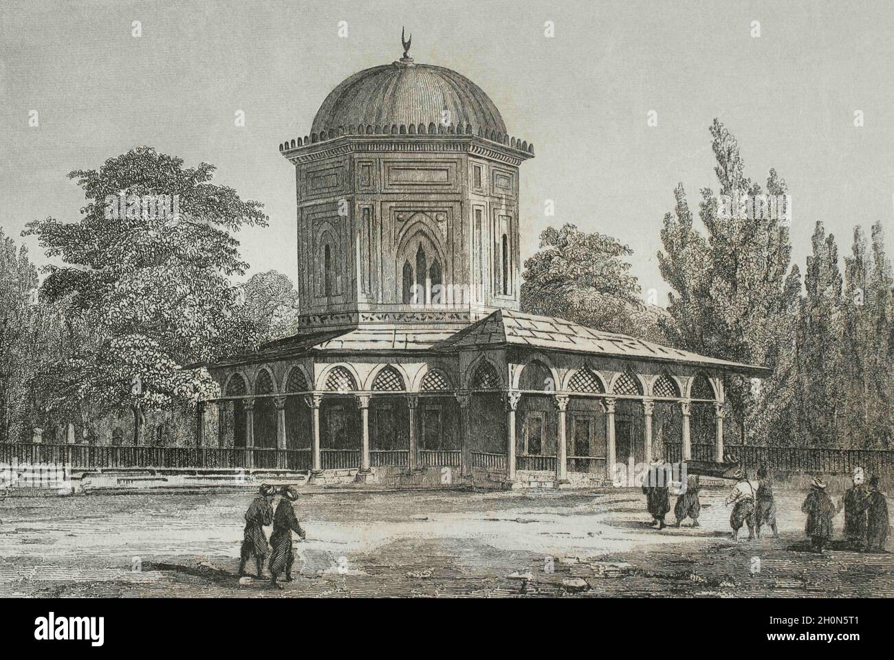 Ottoman Empire. Turkey, Constantinople (today Istanbul). Exterior of ...