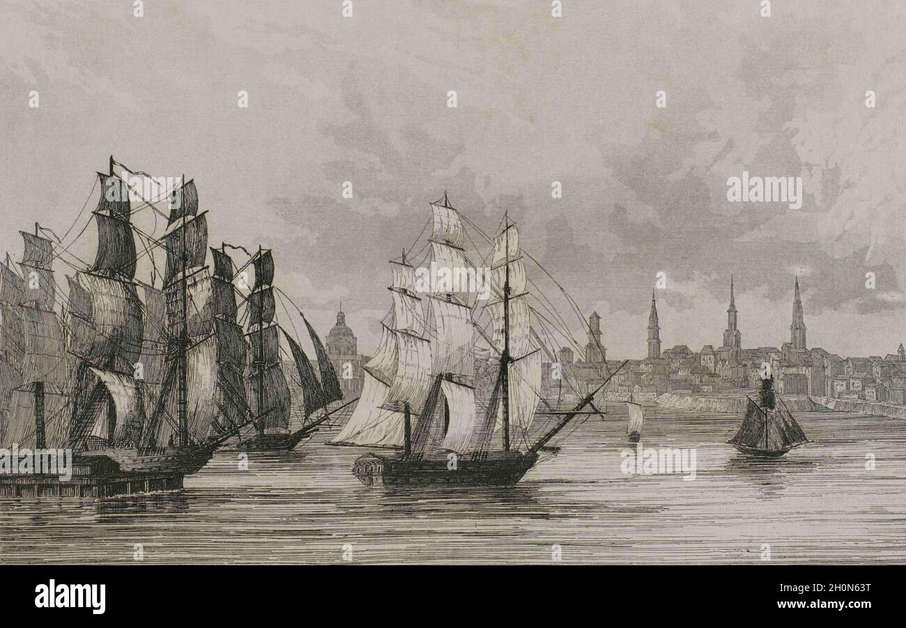 American Revolutionary War. Siege of Boston (April 19, 1775 - March 17 ...