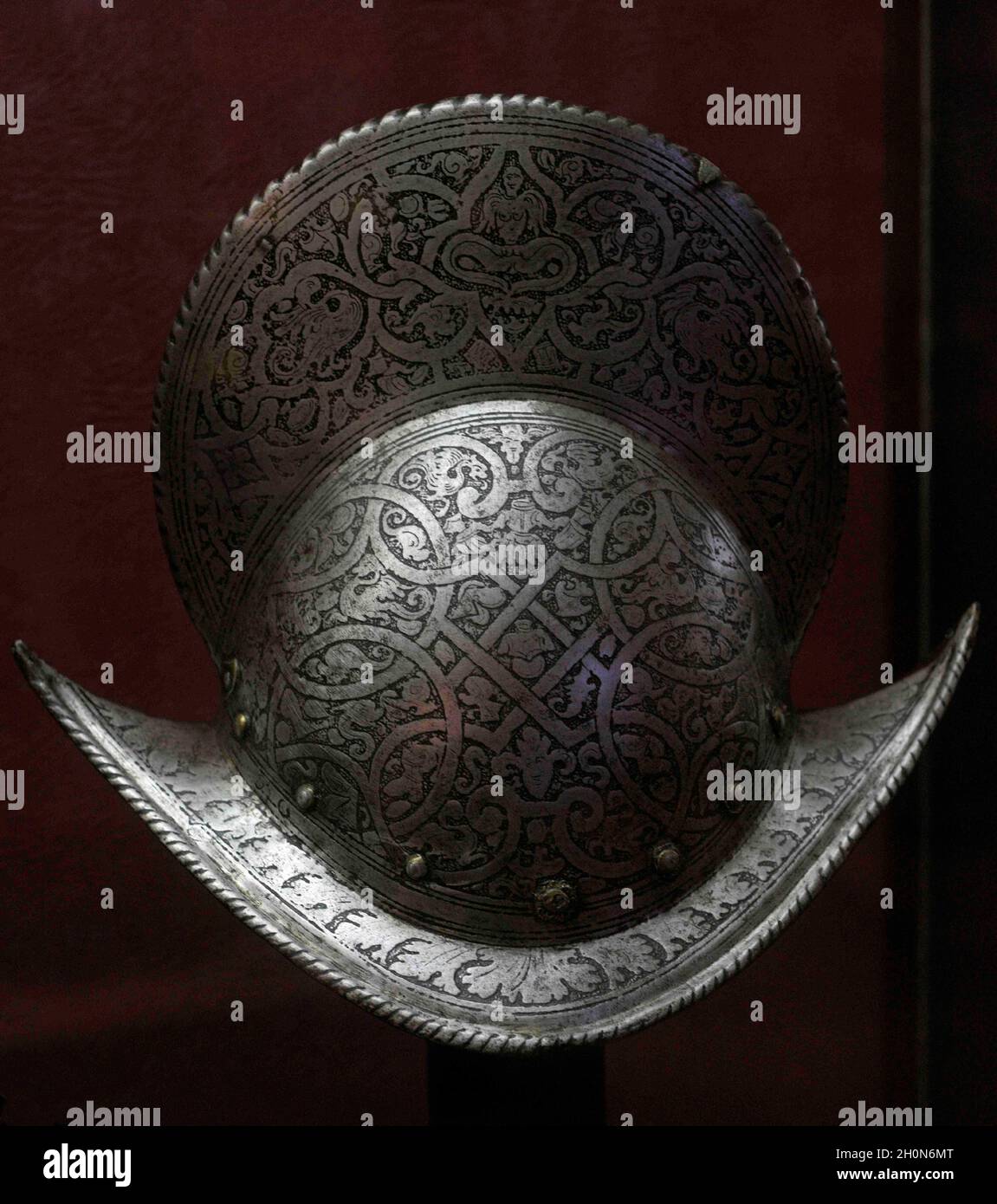 Morion. Type of helmet, 16th century. Armoury. Grandmaster Palace ...