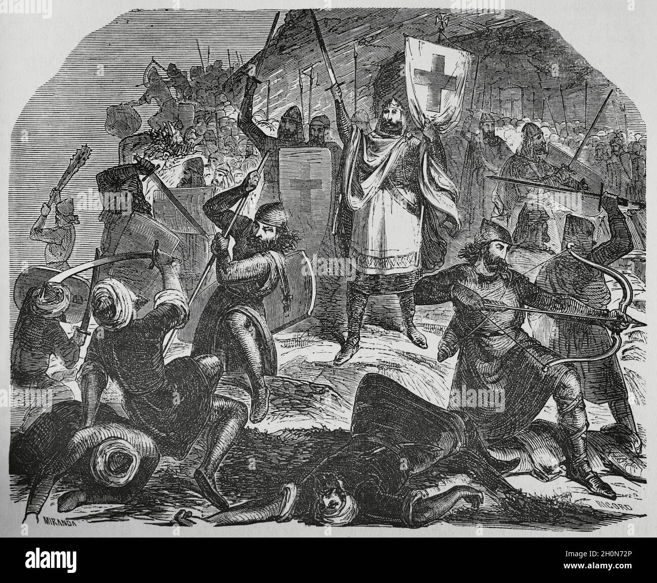 History of the conquest of al andalus hi-res stock photography and ...