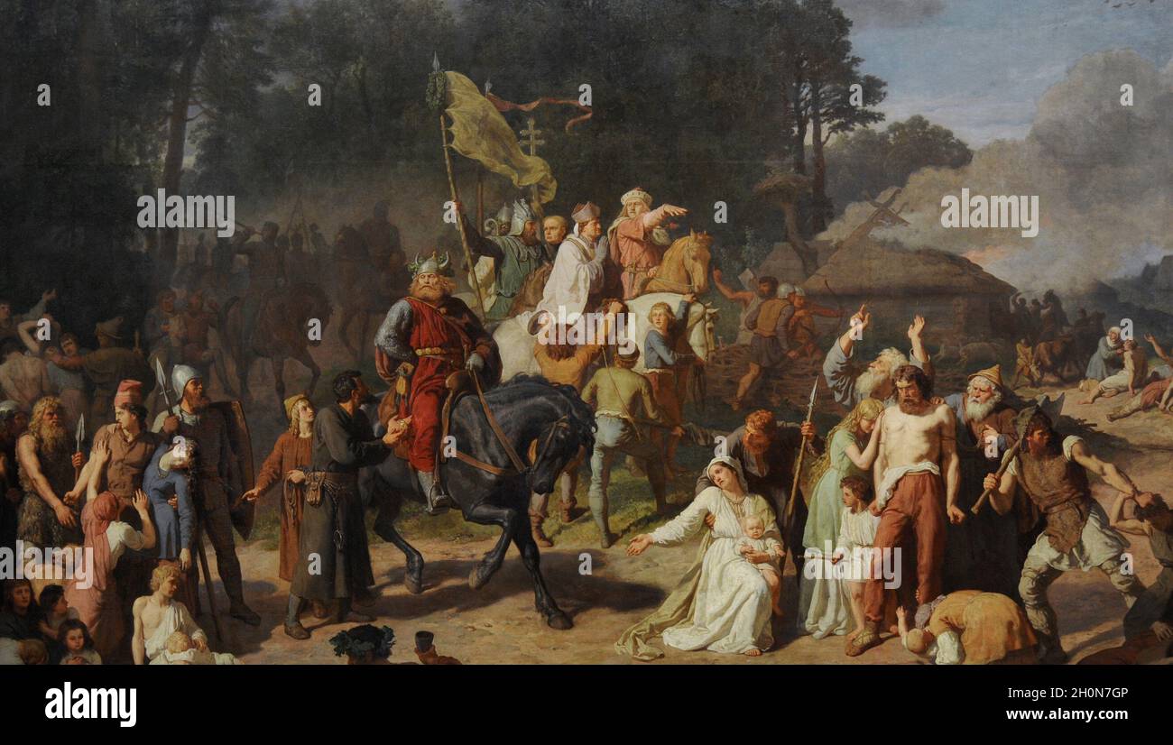 Christian germanic tribes hi-res stock photography and images - Alamy