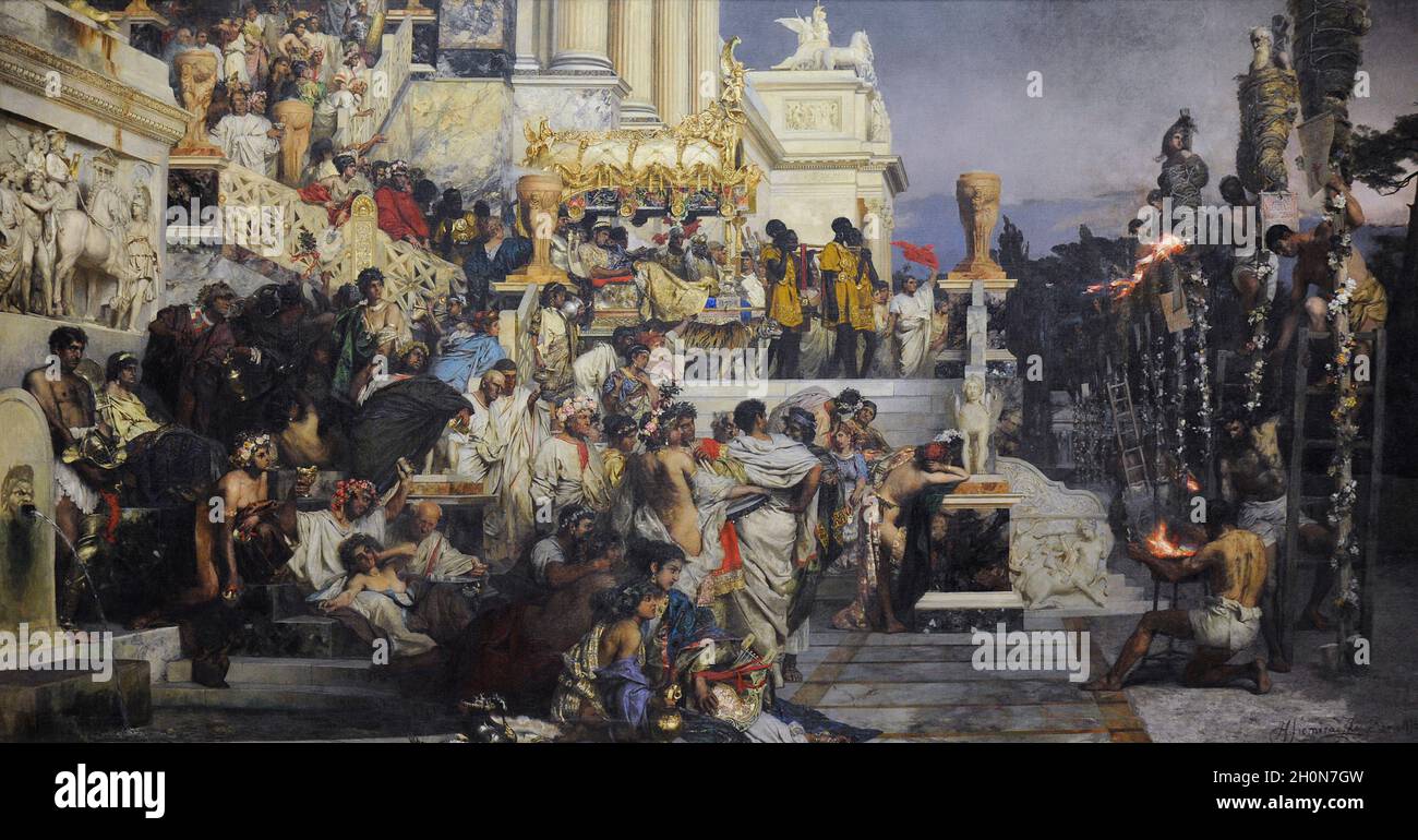 Ancient rome burn hi-res stock photography and images - Alamy