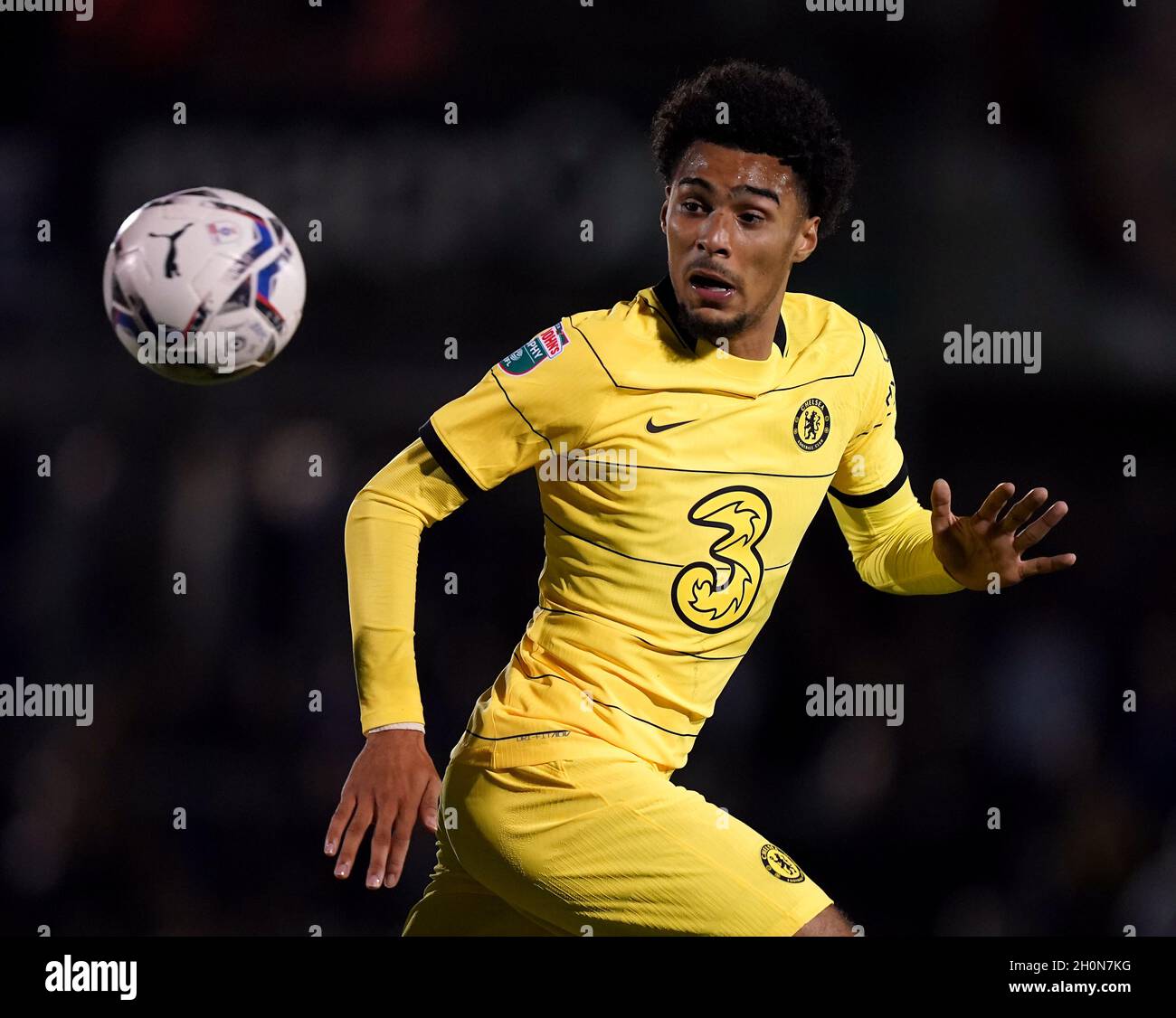 Chelsea's Louis Flower during the Papa John's Trophy Southern Section ...