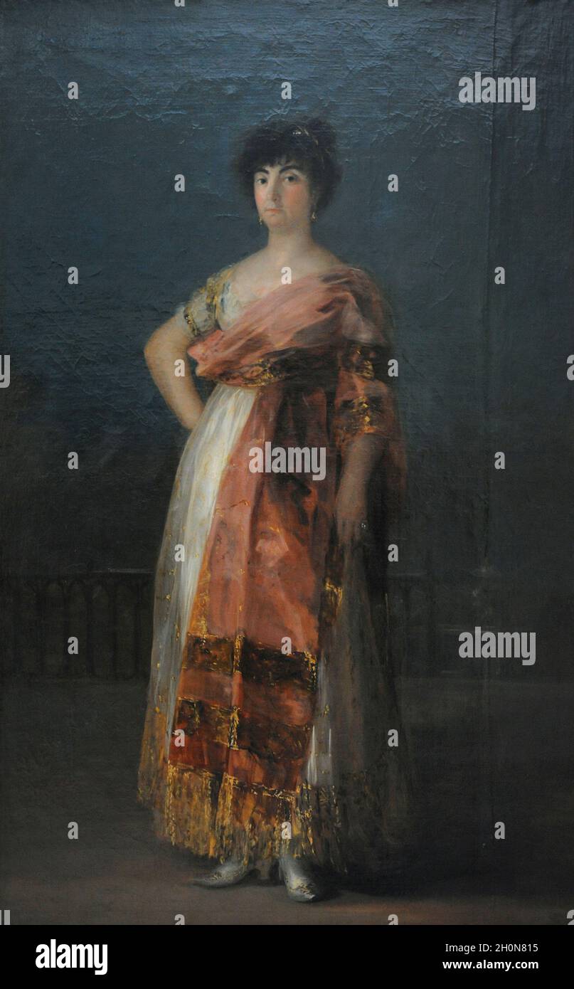 Francisco de Goya y Lucientes (1746-1828). Spanish painter. La Tirana ...