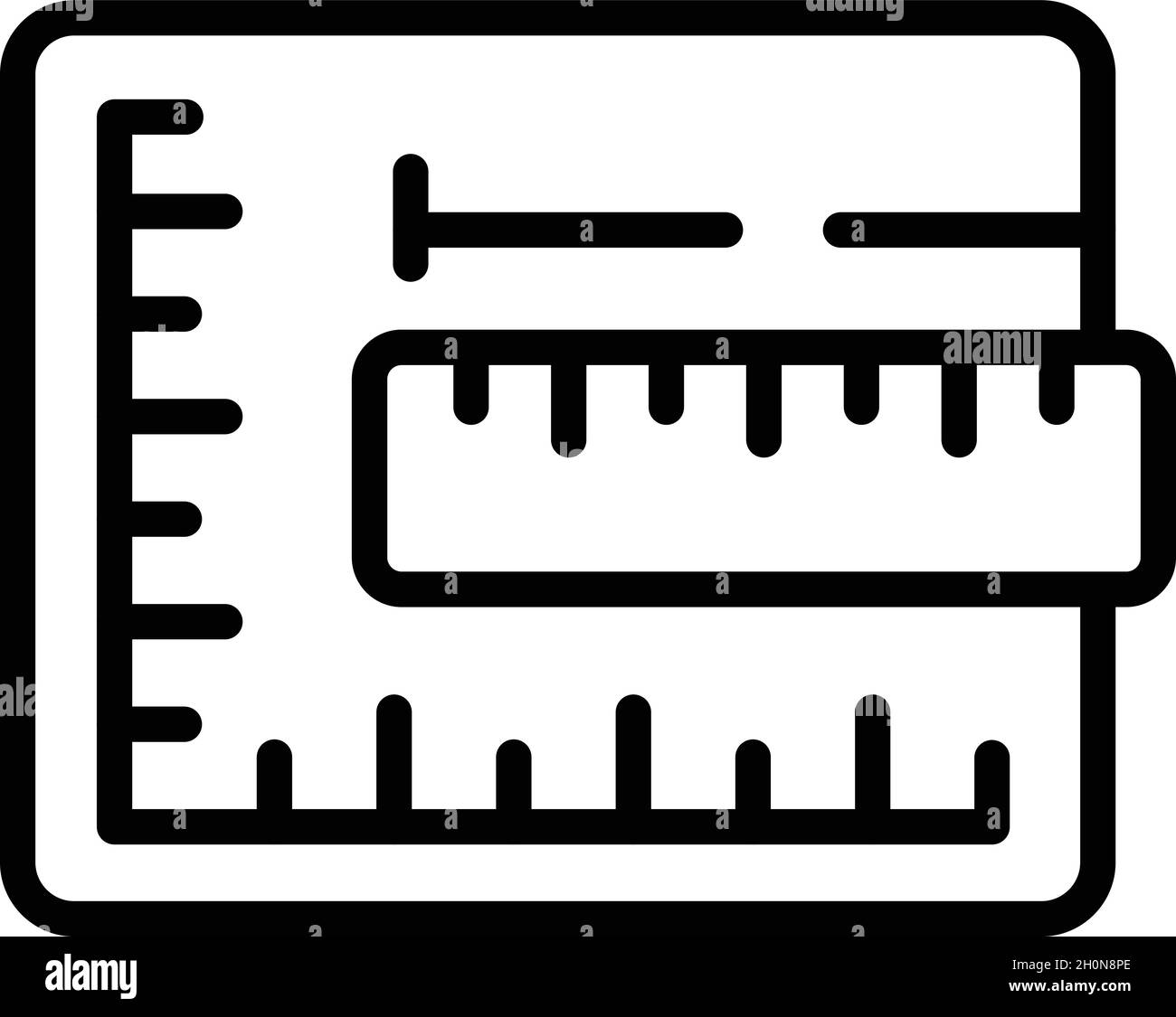 City building plan icon outline vector. Multistory block. House ...