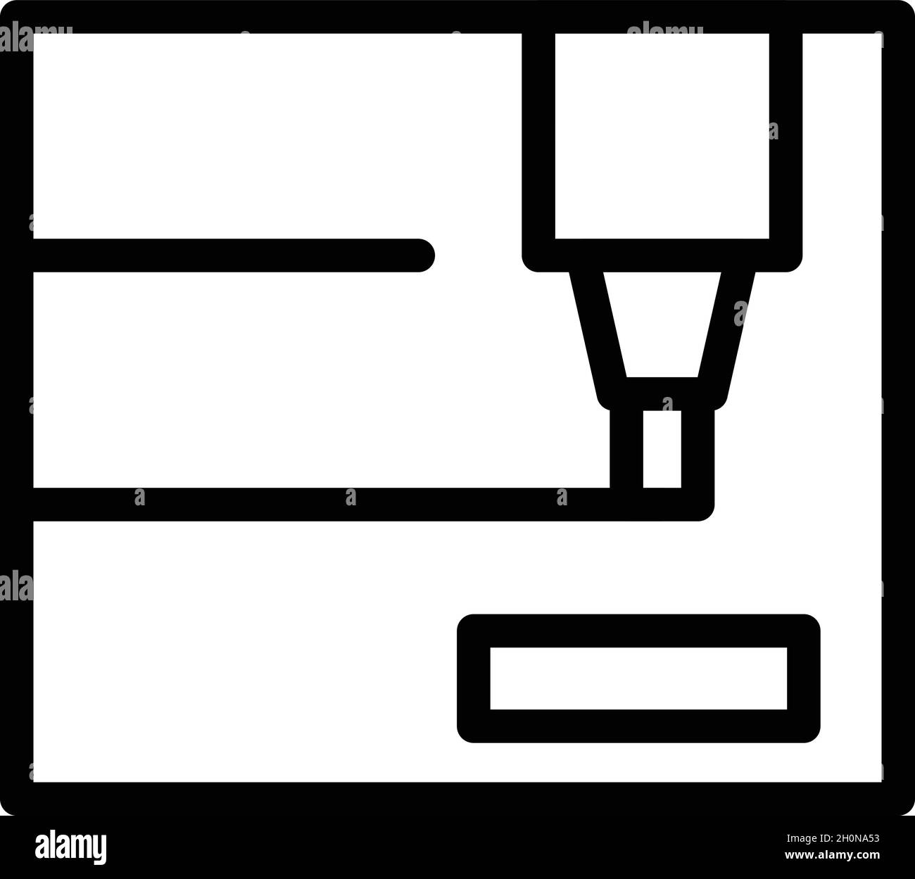 Cnc turning vector vectors hi-res stock photography and images - Alamy