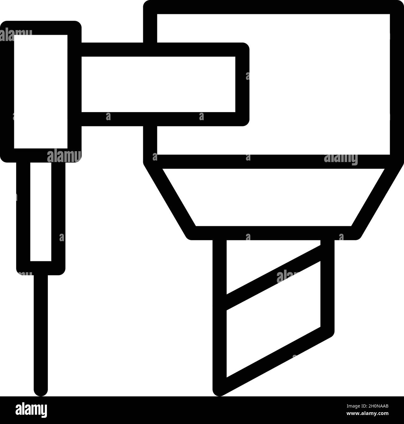 Beam cutter Black and White Stock Photos & Images - Alamy