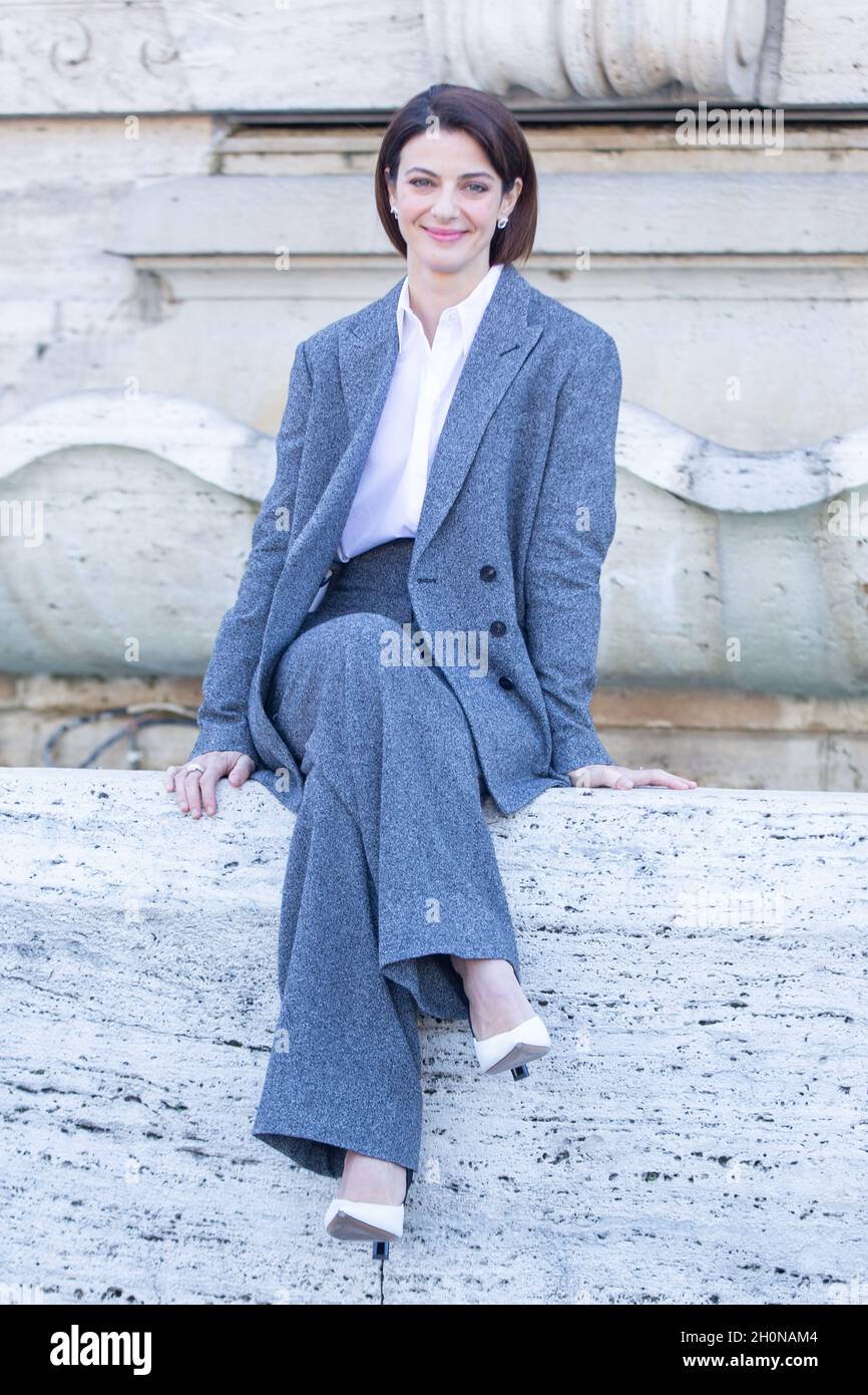 Italian actress Barbara Ronchi attends the photocall of italian film ...
