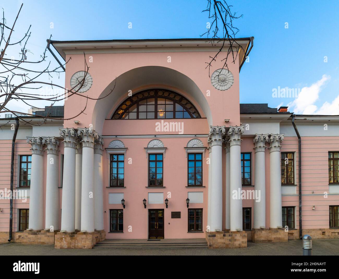 Moscow, Russia - An architectural monument - the main house of the ...