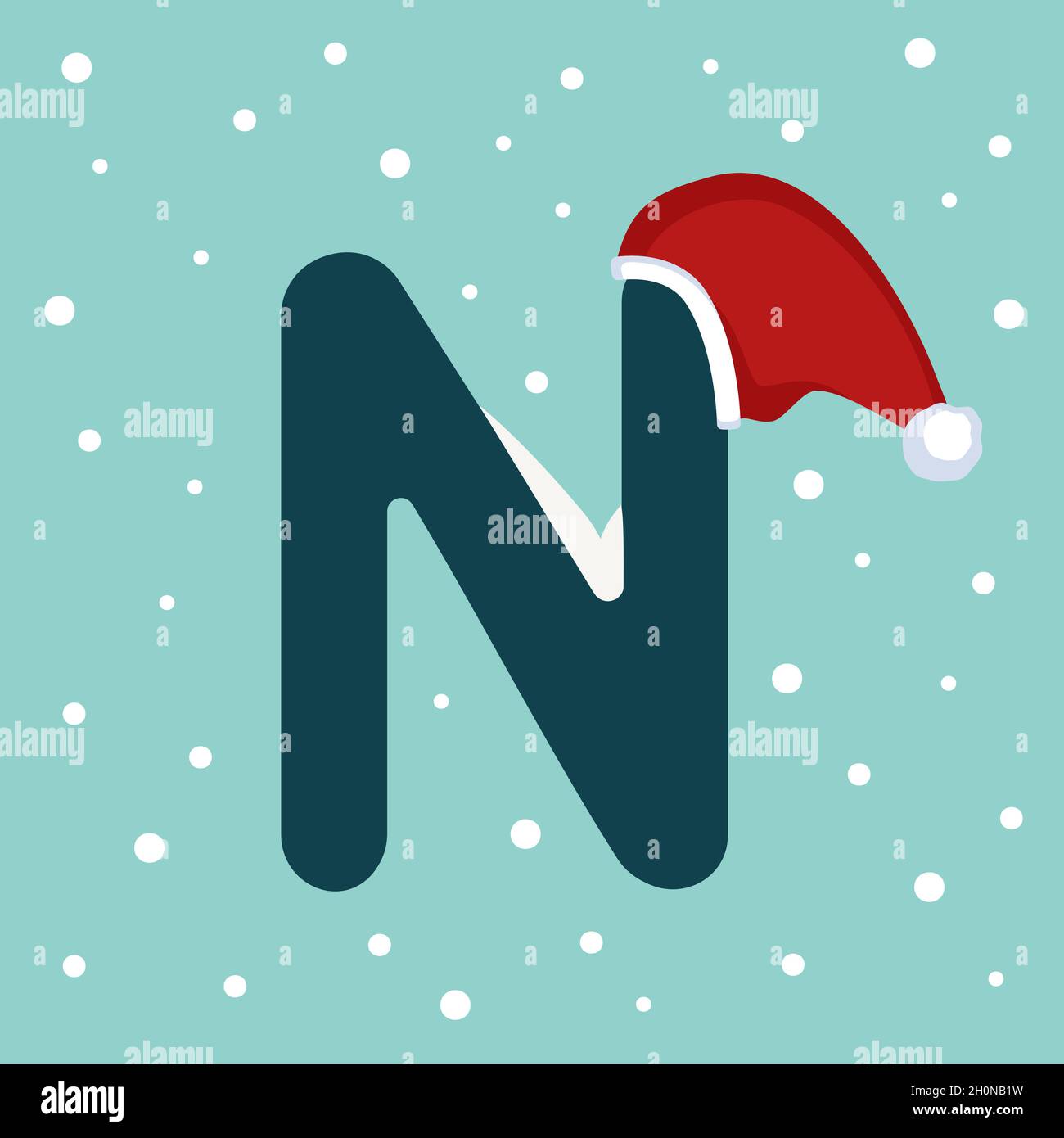 Cartoon letter n hi-res stock photography and images - Alamy