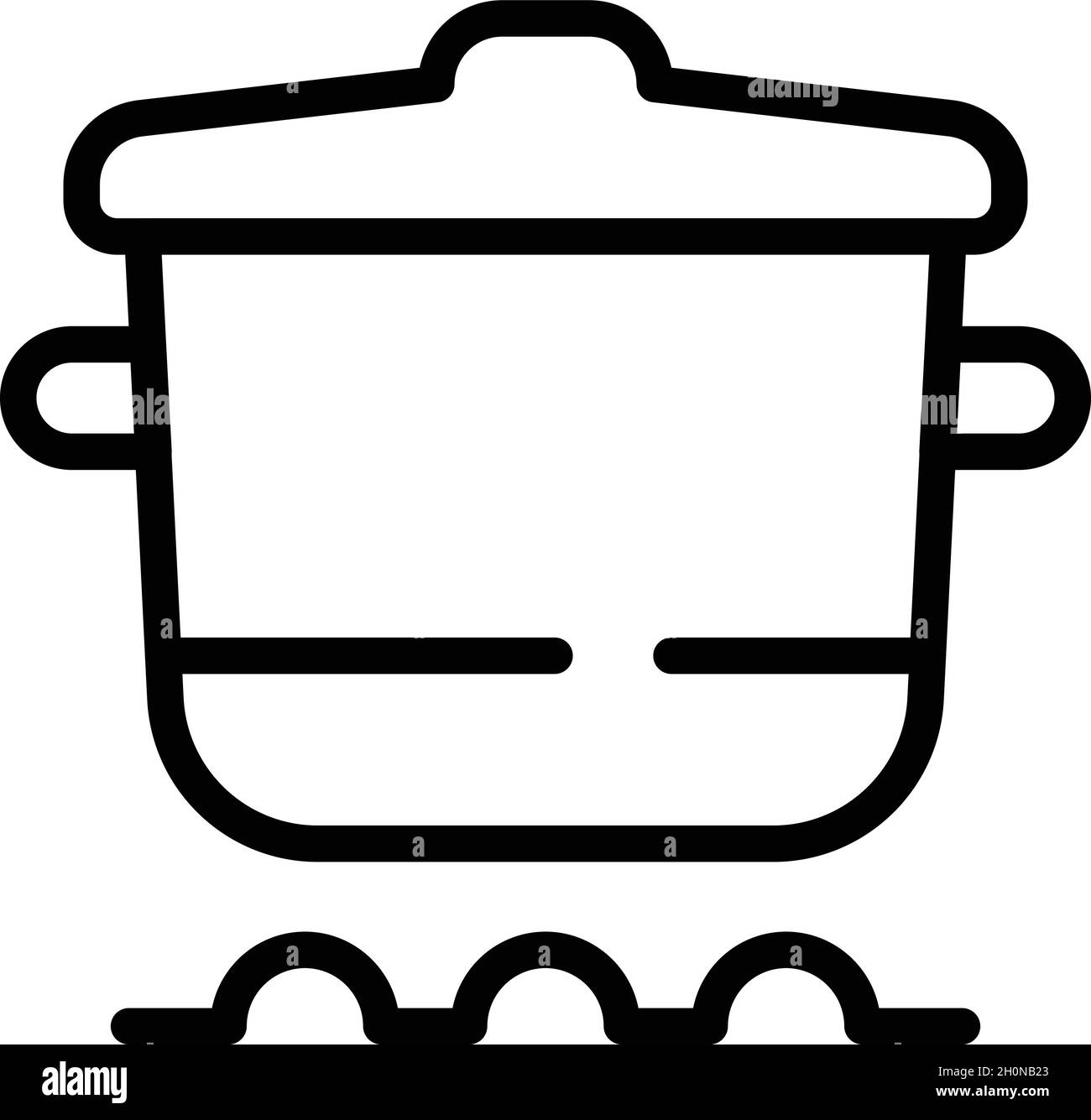 Cooking Pot Clipart Outline