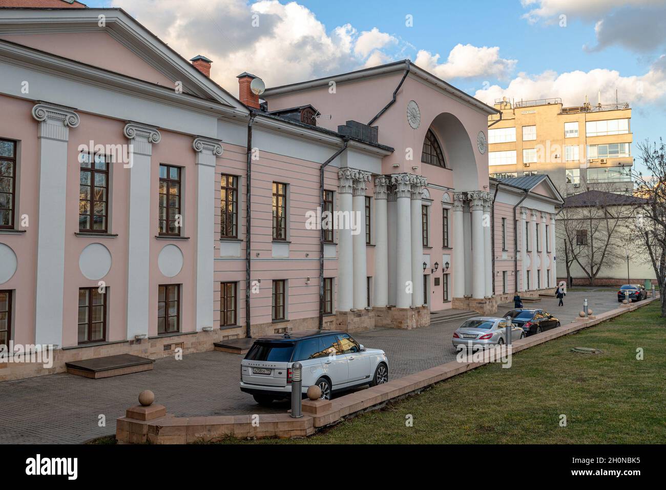 Moscow, Russia - An architectural monument - the main house of the ...