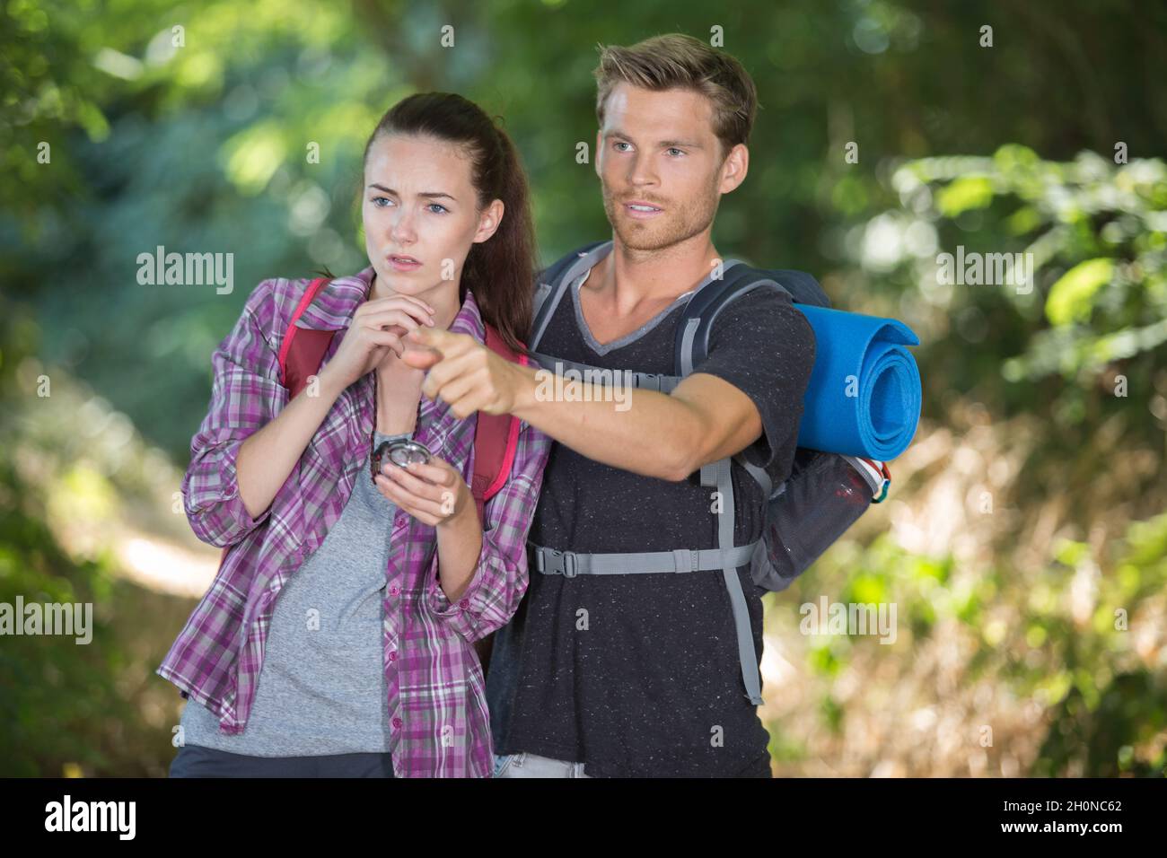 couple got lost during hiking excursion Stock Photo - Alamy