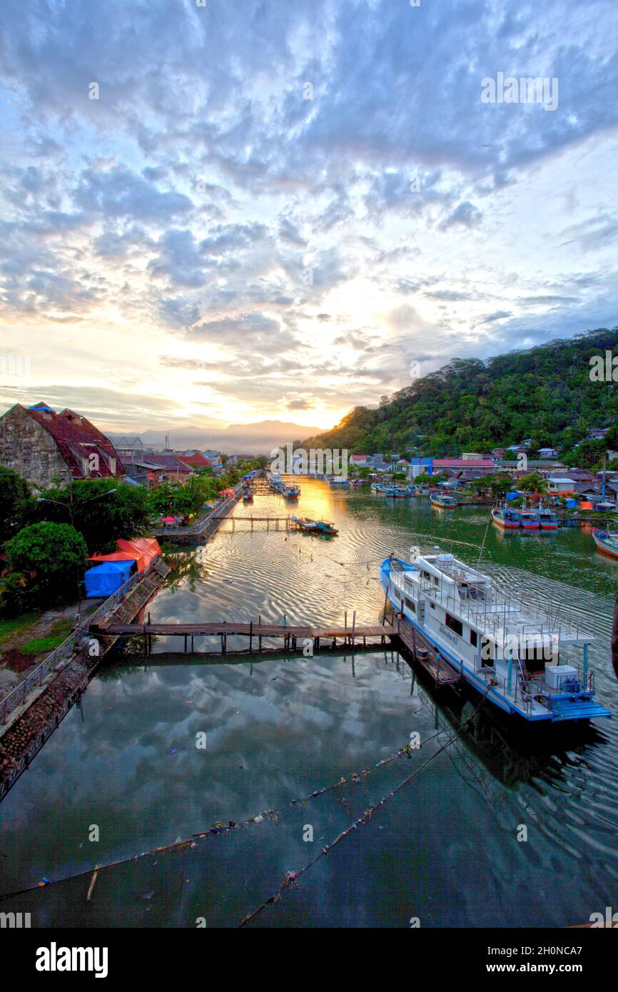 Muaro is a small old port on the Batang Arau river used by many small ...