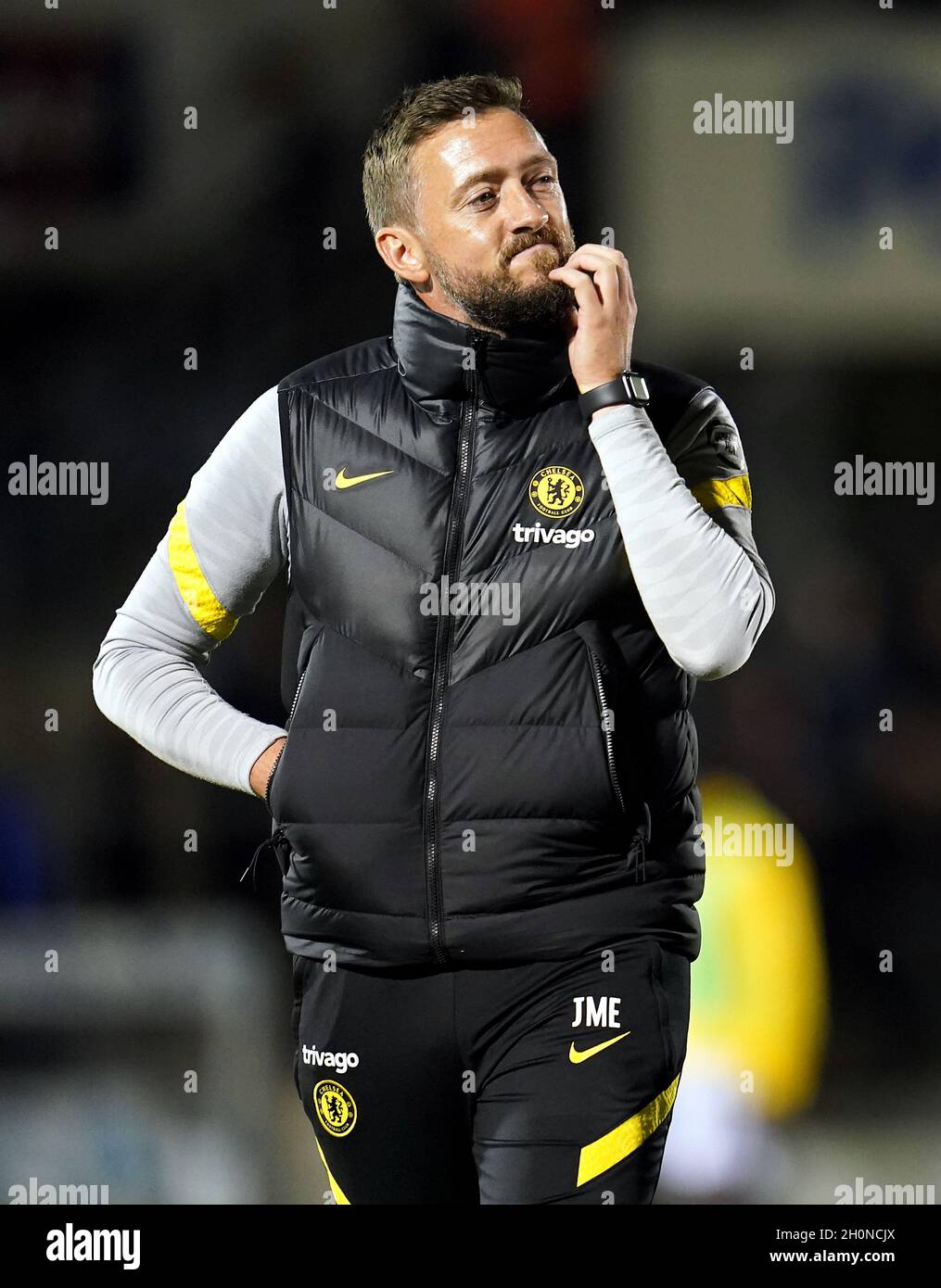 Chelsea Development Squad Assistant Jack Mesure during the Papa John's ...