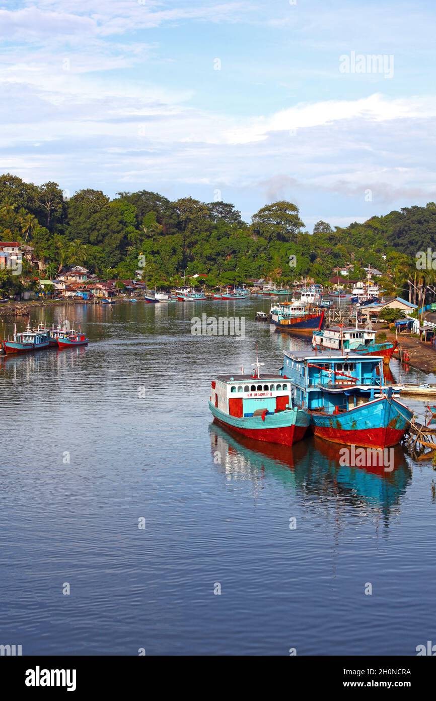 Muaro is a small old port on the Batang Arau river used by many small ...