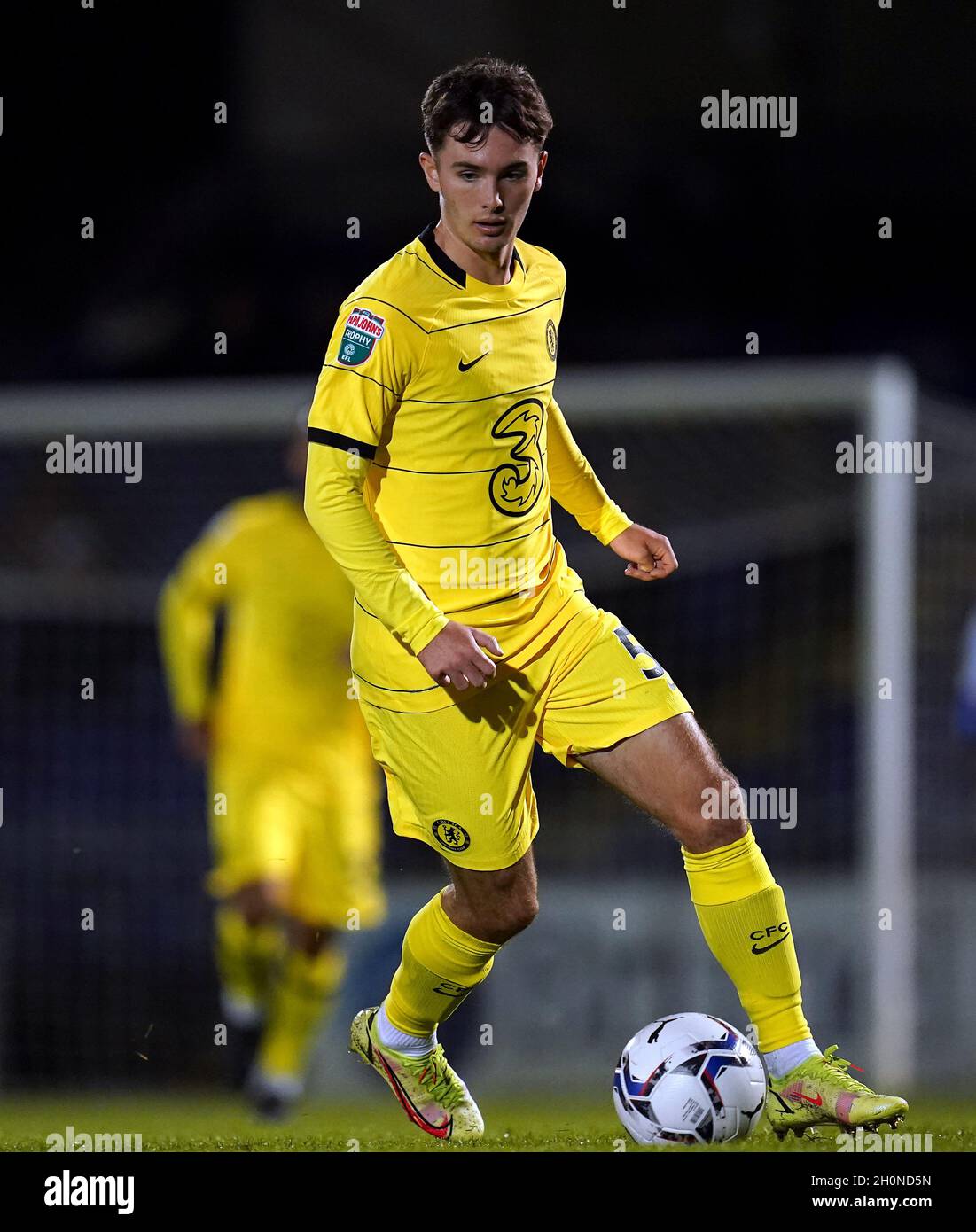 Chelsea's Joe Haigh during the Papa John's Trophy Southern Section ...