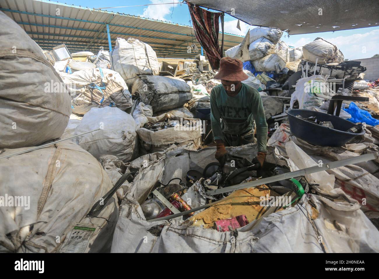 October 13, 2021, The Gaza Strip, The Gaza Strip, Palestine: A ...