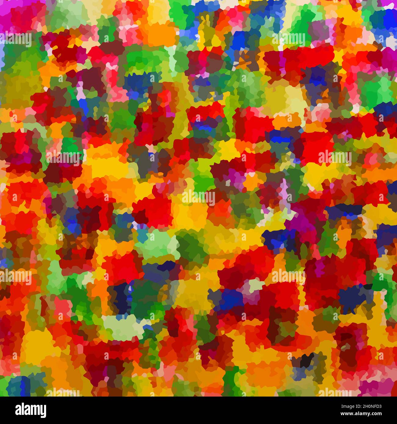 Multicolored background of rainbow spots. Vector illustration Stock ...