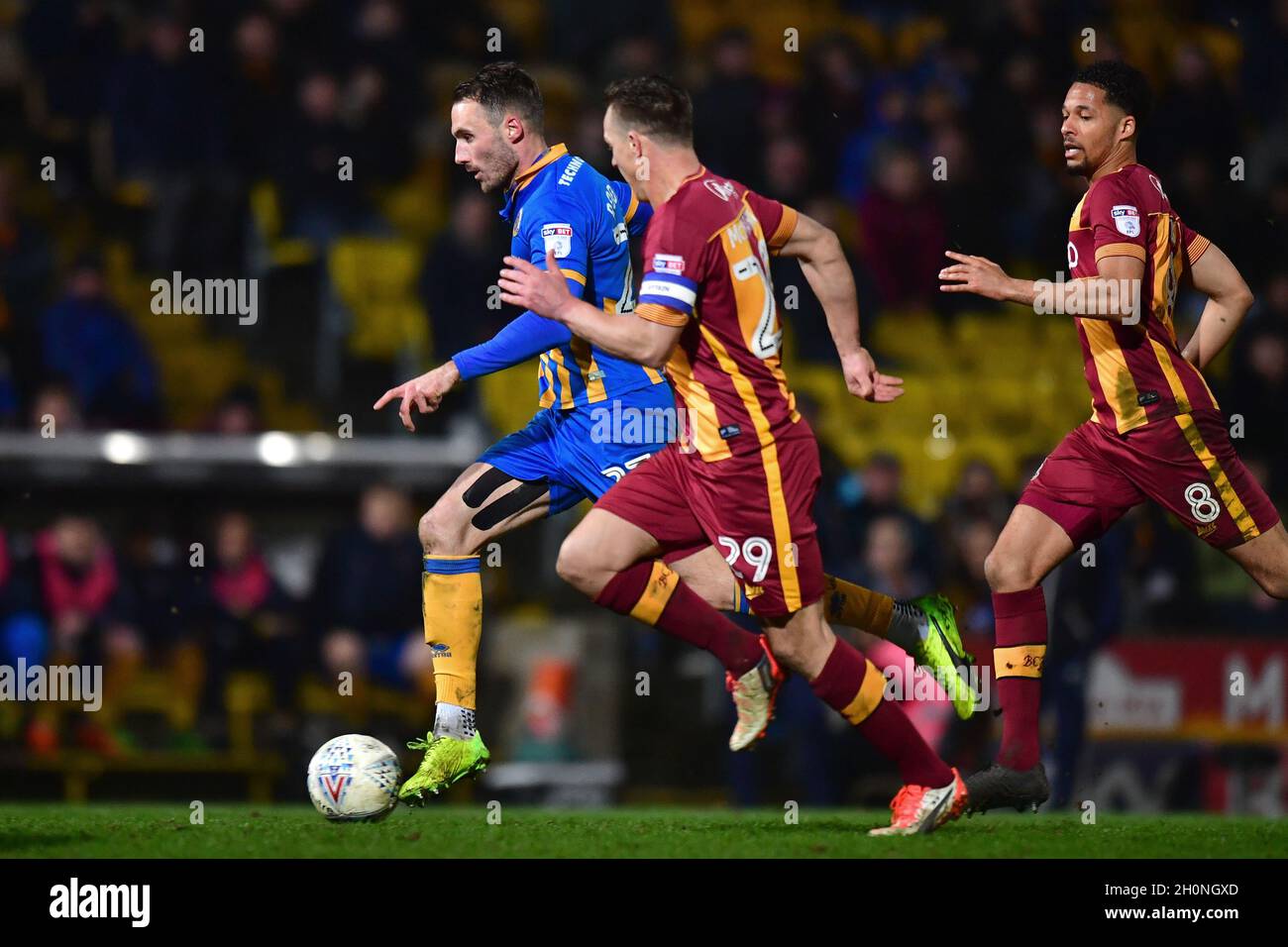 Shrewsbury Town’s Alex Rodman in action Stock Photo - Alamy