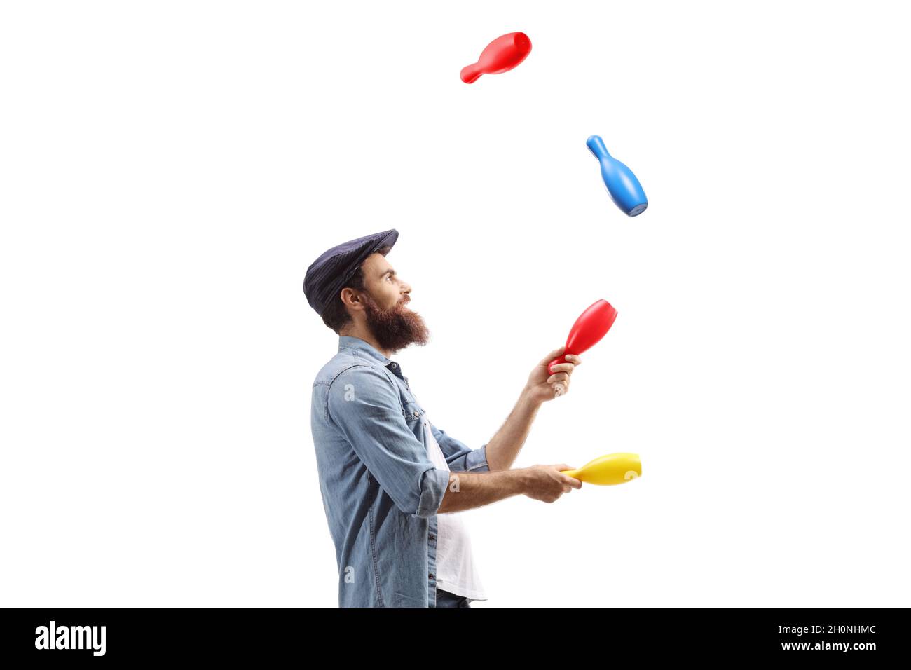 Juggler mono cycle unicycle hi-res stock photography and images - Alamy