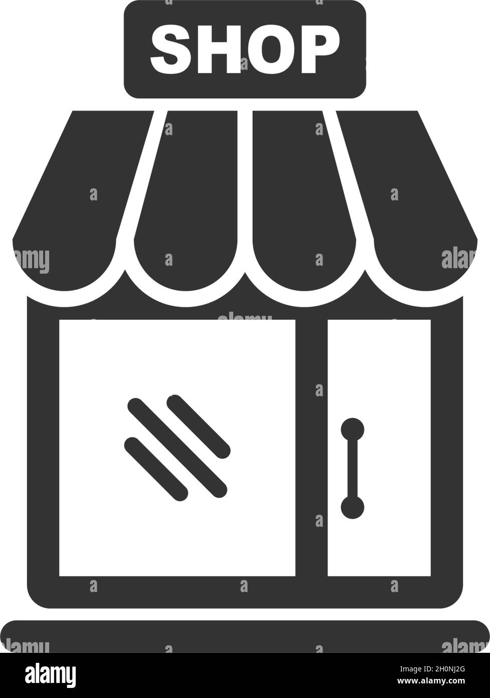 Store icon logo design template vector Stock Vector Image & Art - Alamy