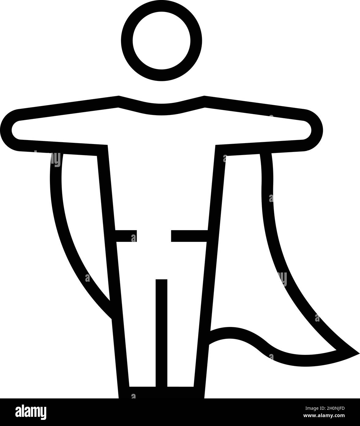 Corporate speaker icon outline vector. Seminar lecture. Business man ...