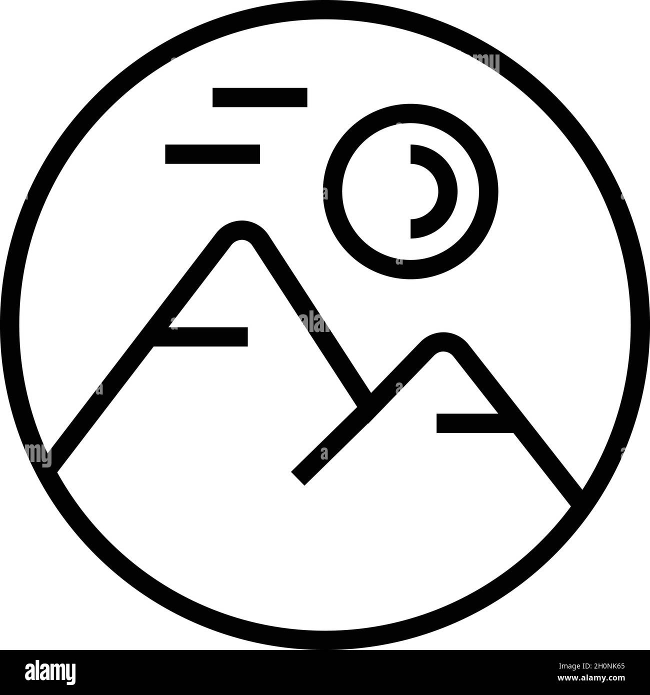 Norwegian mountain road Stock Vector Images - Alamy