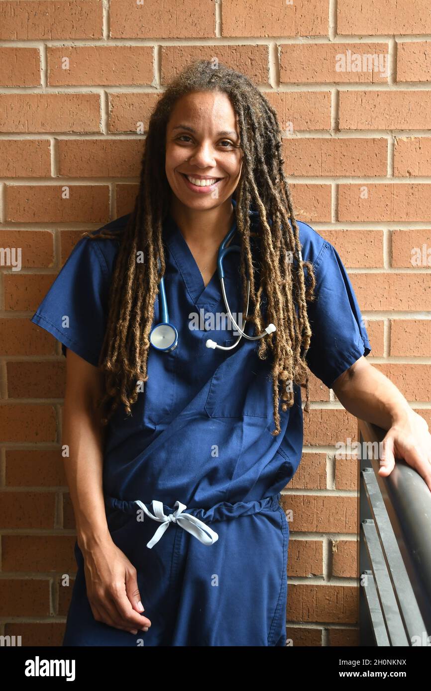 Biracial female doctor hi-res stock photography and images - Alamy